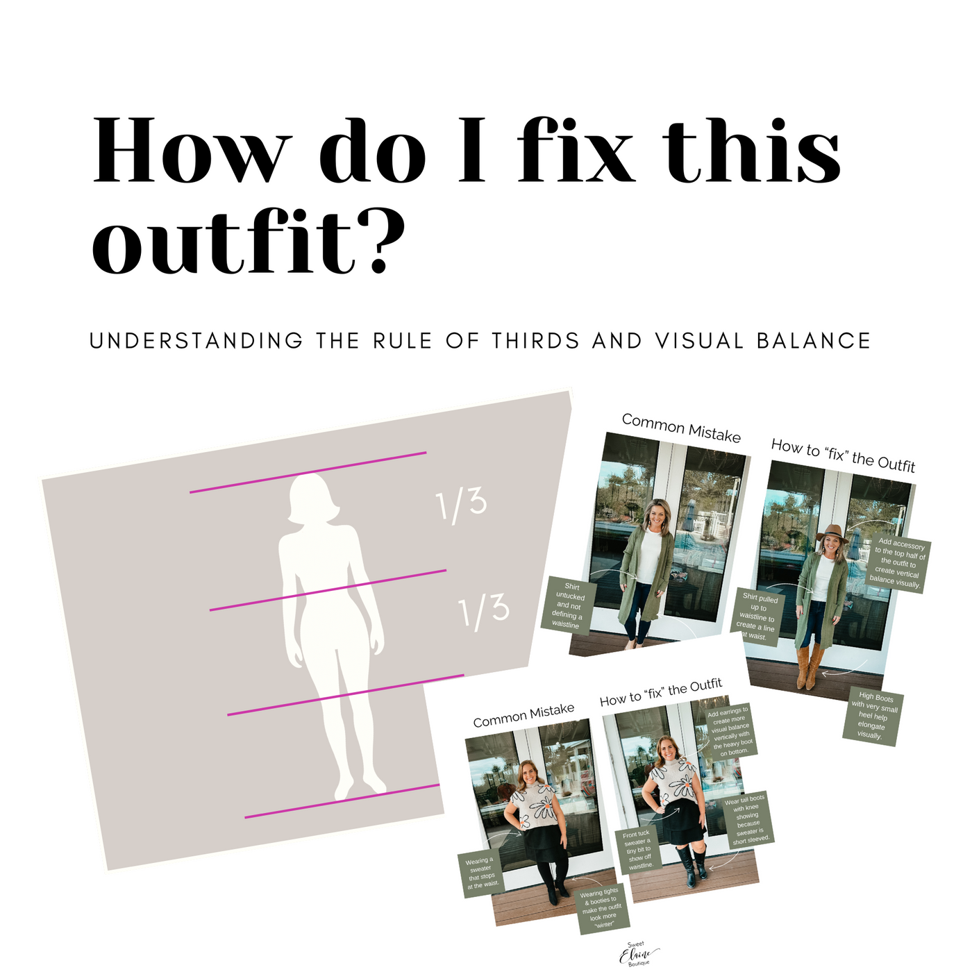 How Do I Fix This Outfit? Understanding the Rule of Thirds and Visual ...